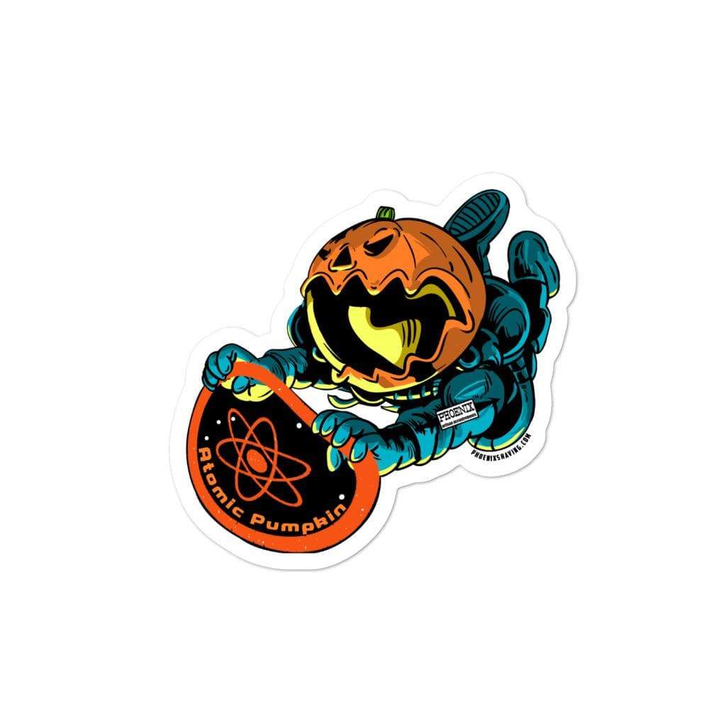 Atomic Pumpkin Vinyl Bubble-Free Stickers | Available in 3 Sizes ...