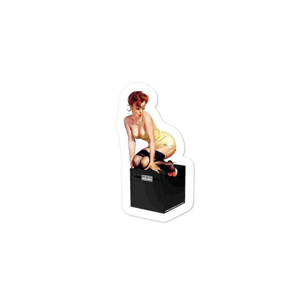 CUBE Goddess Vinyl Sticker | 3 Sizes — Phoenix Shaving
