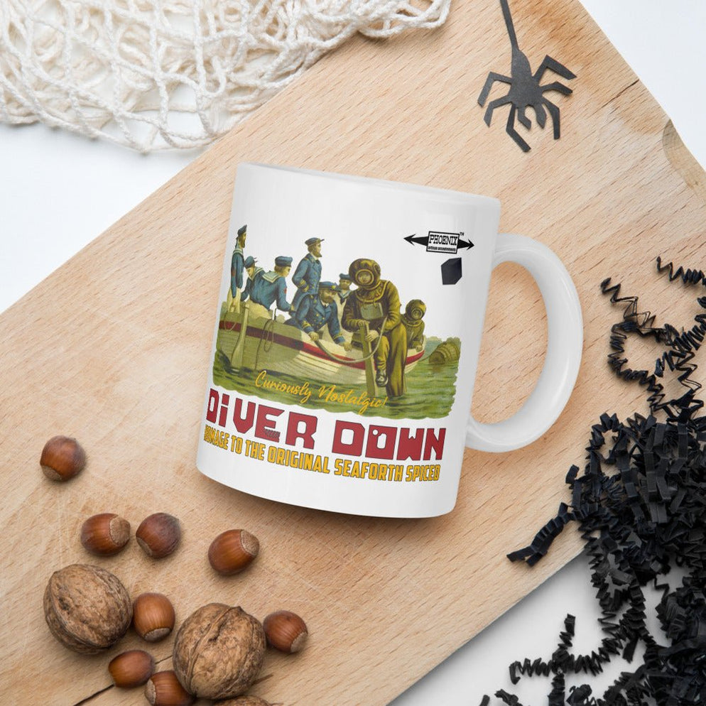 Diver Down Homage to the Original Seaforth Spiced! Coffee Mug | Availa ...