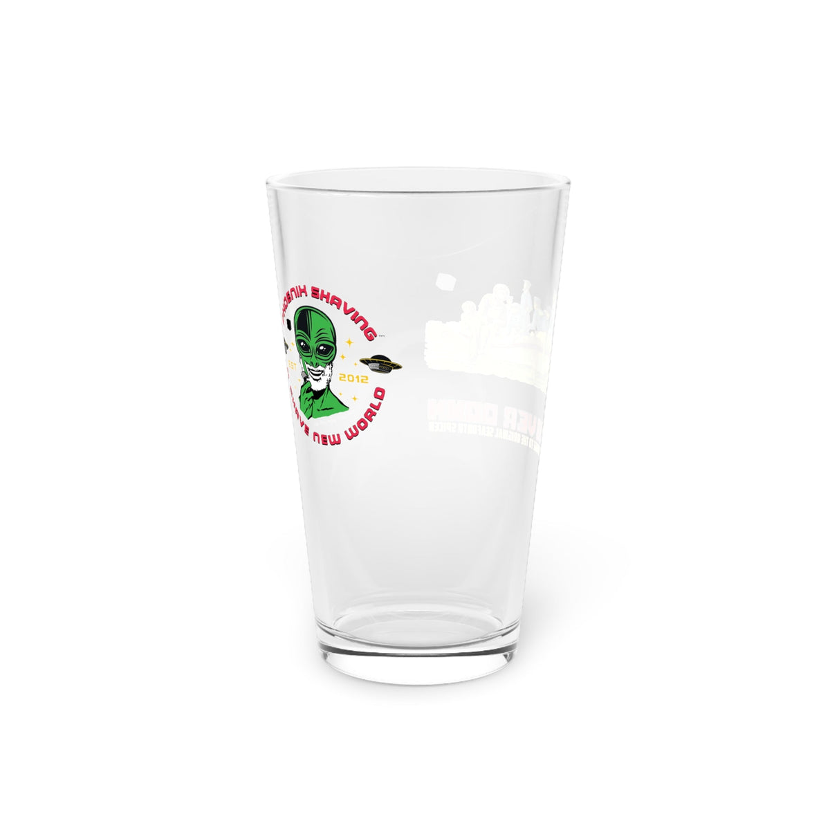 Diver Down Pint Glass | Made in the USA | Collectible — Phoenix Shaving