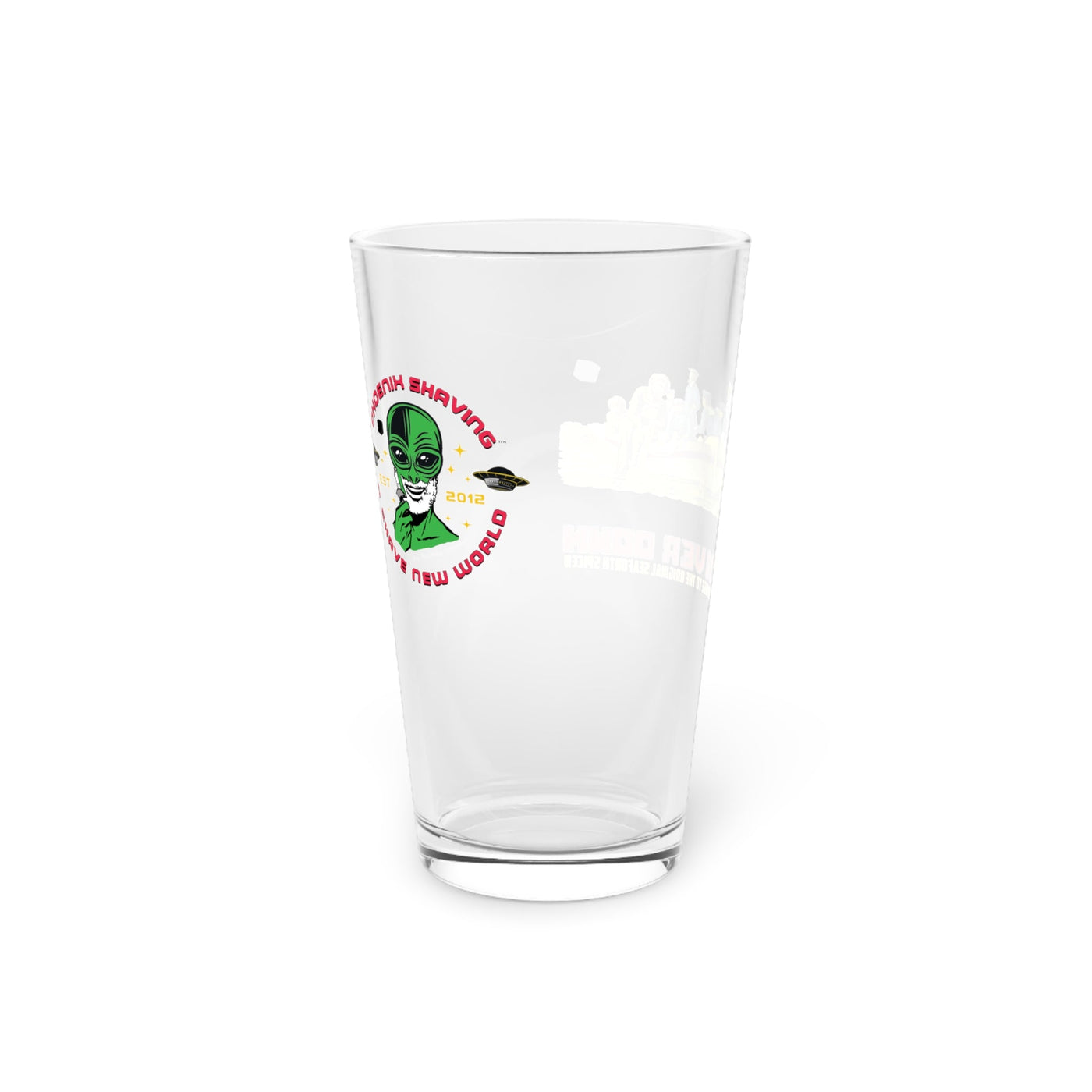 Diver Down Pint Glass | Made in the USA | Collectible — Phoenix Shaving