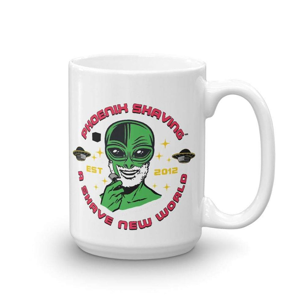 Phoenix Shaving Coffee Mug | Homage to Buckaroo Banzai | Available in