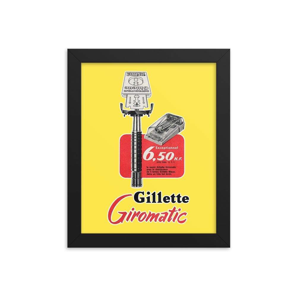 Vintage Safety Razor Advert Framed Print — Phoenix Shaving