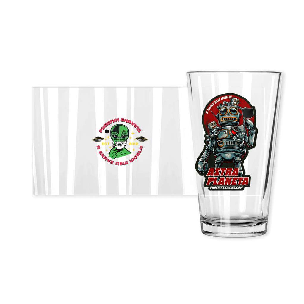 Astra Planeta Pint Glass | Collectible | Made in the USA — Phoenix Shaving